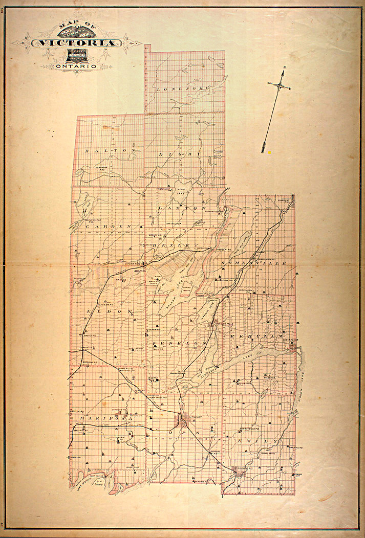 The Canadian County Atlas Digital Project - Map of Victoria County