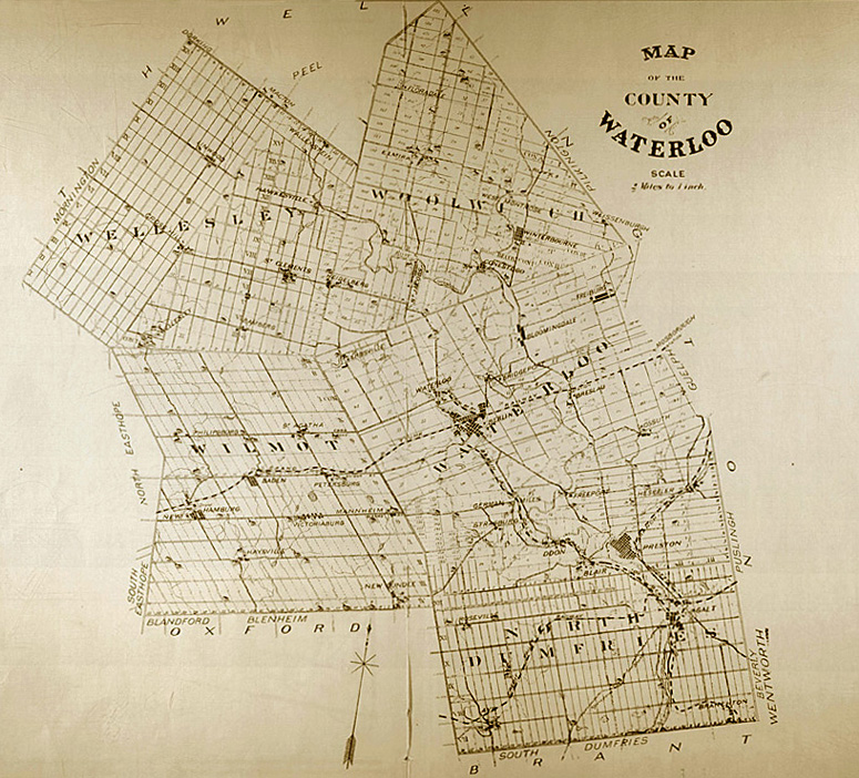 Waterloo Map